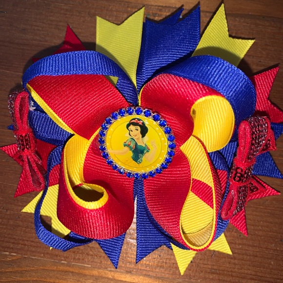 custom disney | Accessories | Snow White Custom Disney Princess Hair ...